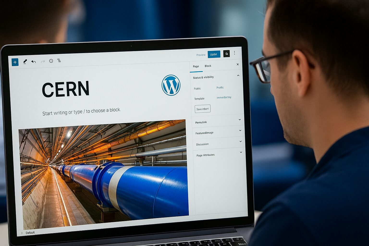 Du laboratoire au web : pourquoi le CERN passe à WordPress ? - WP Curve - Hébergement Cloud ...